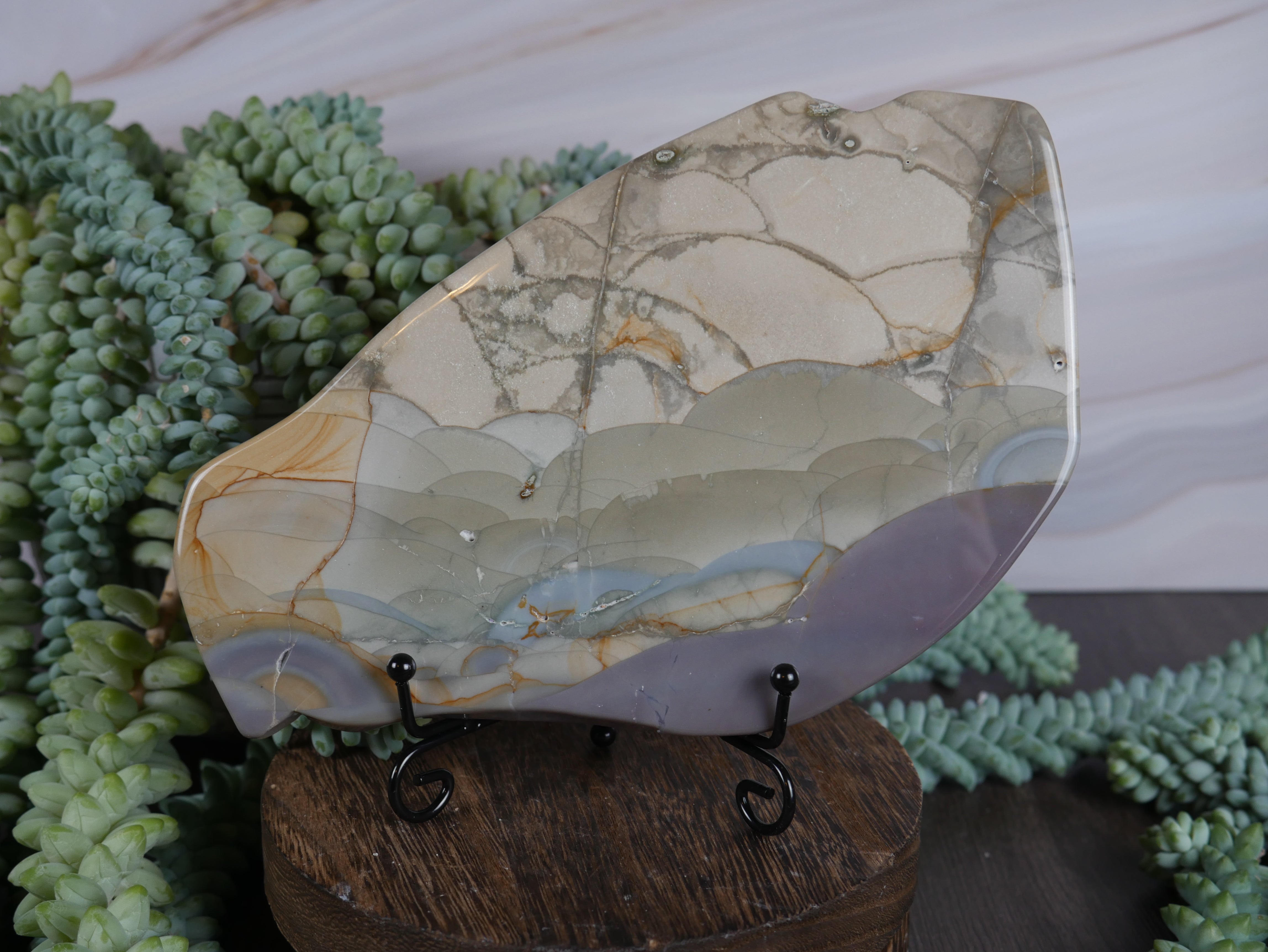 Dunes Jasper Slab – Go to Gaia Crystals